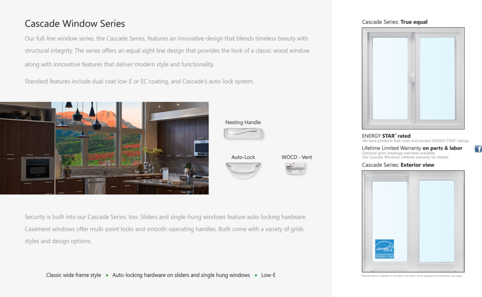 Cascade Windows and Doors | Red Rock Windows and Doors